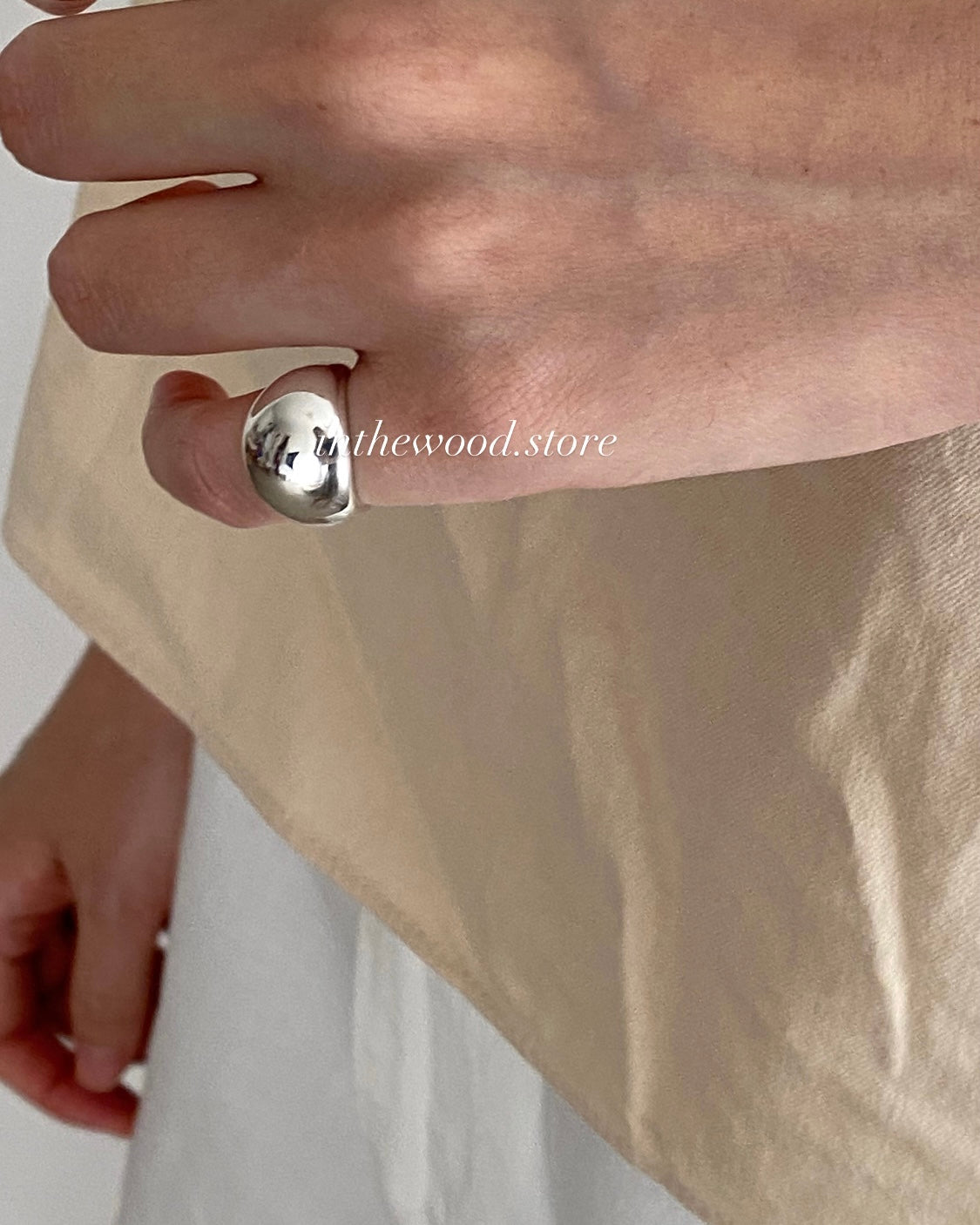 推薦款📣 [925silver] Bold Pinky Ring – MYSOUL @inthewood