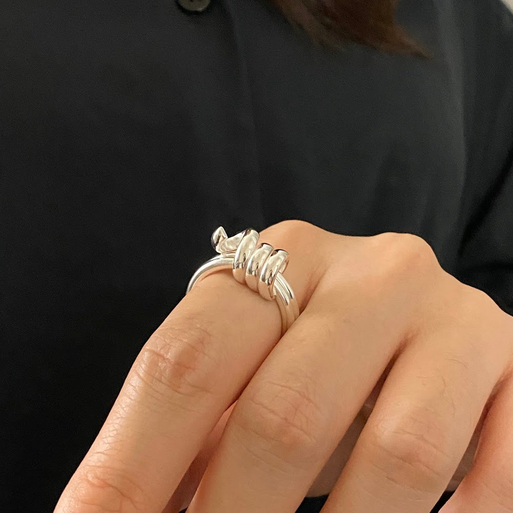 [925silver] Modern Ring – MYSOUL @inthewood