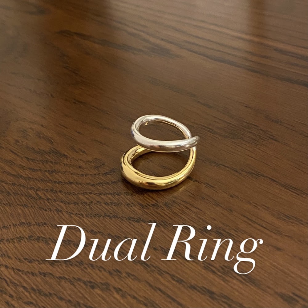 [925silver] Dual Ring – MYSOUL @inthewood