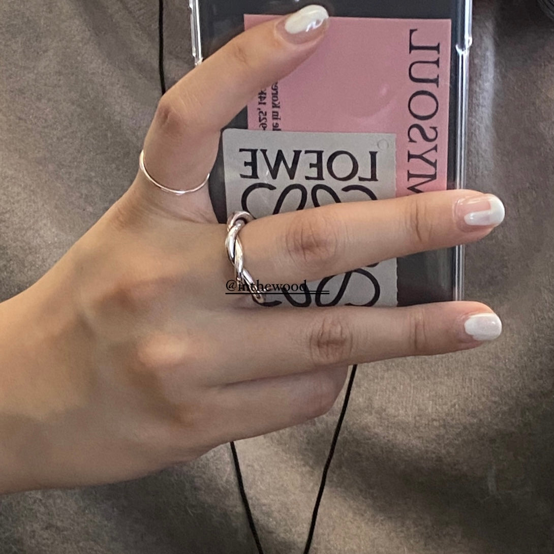 斷碼 [925silver] Bold Twist Ring – MYSOUL @inthewood