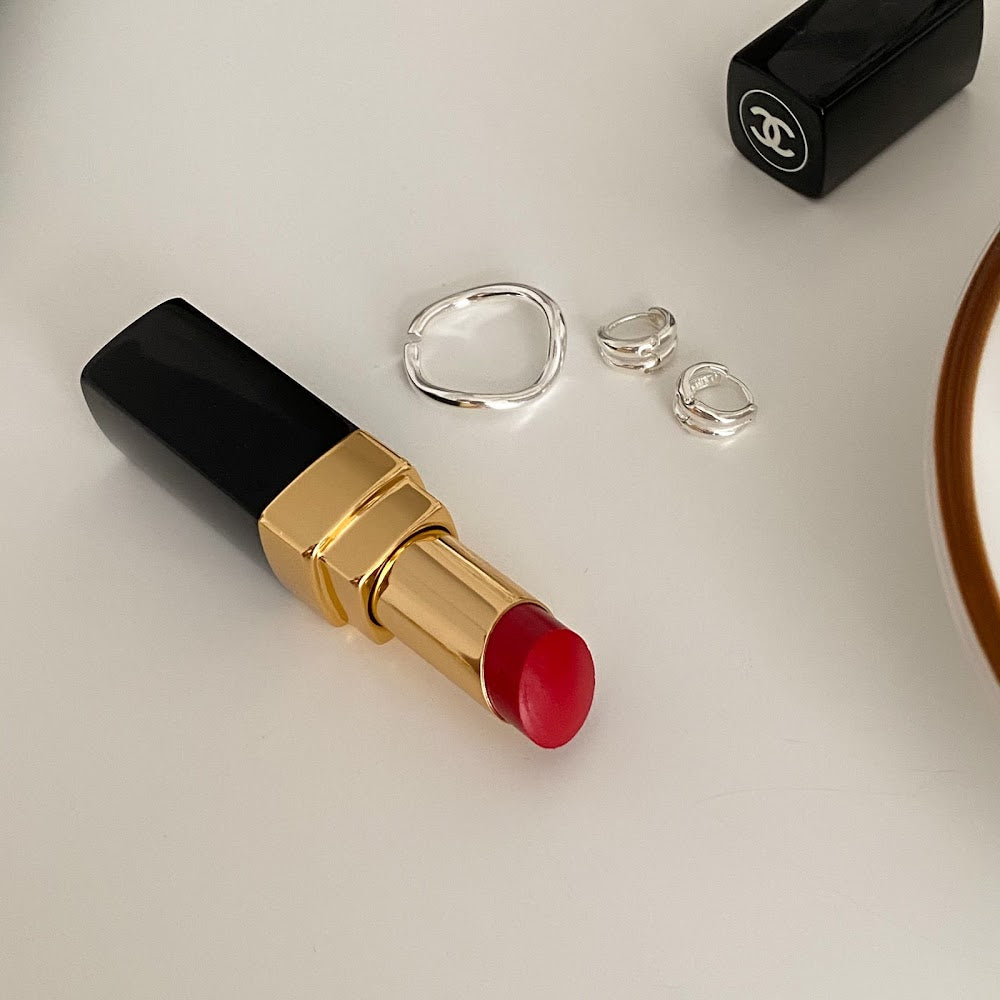 [925silver] Bold Wave Ring – MYSOUL @inthewood