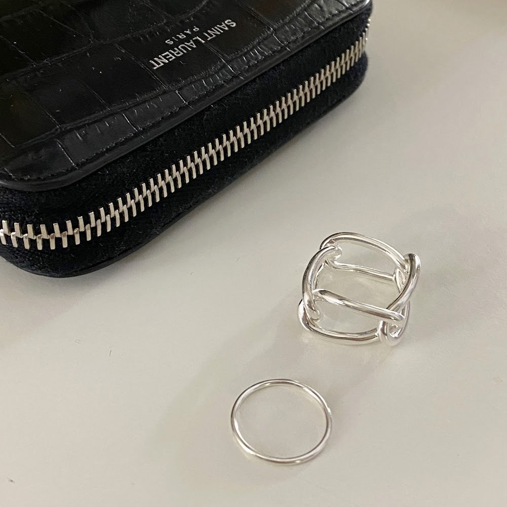 [925silver] Soft Chain Ring – MYSOUL @inthewood