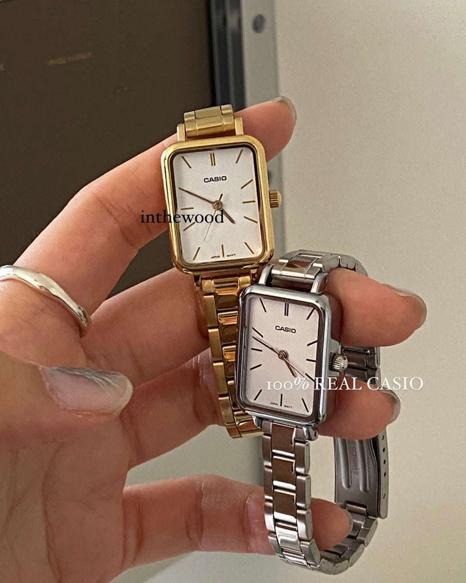 Casio Square Steel WATCH – MYSOUL @inthewood